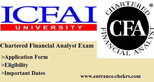 CFA Exam 2017, Eligibility, Application Process, Important Dates ...
