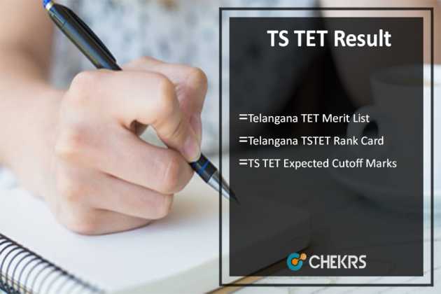 TS TET Result 2024 - Telangana TSTET Rank, Cut Off & Merit List