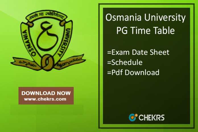 APSU Rewa Time Table 2021 BA/BSC/BCOM/MA/MSC/MCOM Date sheet
