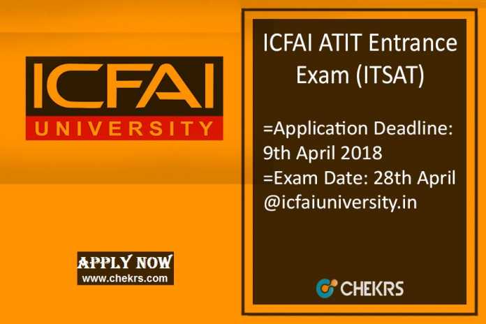 ATIT (ITSAT) 2018: Application Form, Dates, Eligibility, Syllabus & Pattern