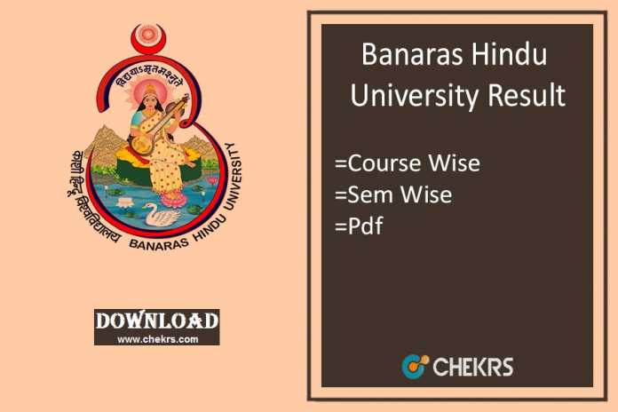 BHU Exam Result 2024 BA BSc BCom 2nd 4th 6th Semester Results