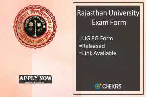 Rajasthan University Exam Form 2025 - Uniraj BA BSC BCOM Forms Last Date