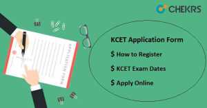 KCET Application Form 2020 - Registration, Apply Here, Last Date