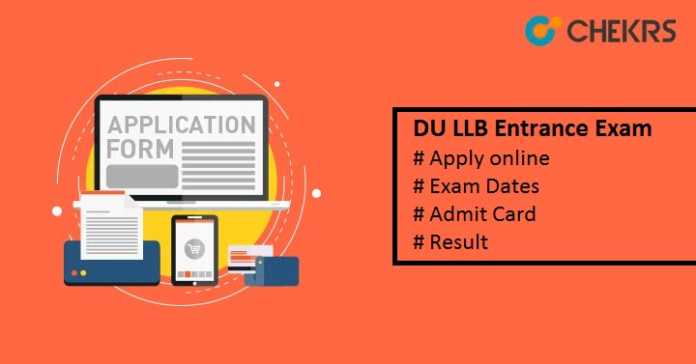 DU LLB Entrance Exam 2025 - Admission Form, Dates, Syllabus Pdf