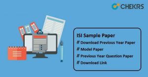 ISI Sample Papers 2025 - Download Previous Year, Model Paper Pdf