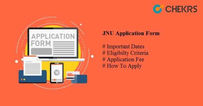 JNU Application Form 2025 - Last Date, Eligibility, Apply Here