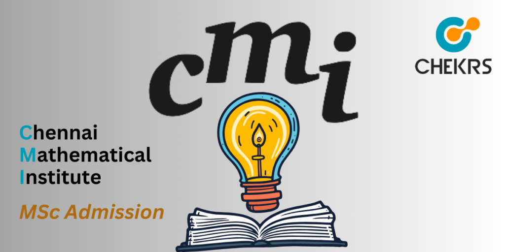 CMI MSc Admission 2024