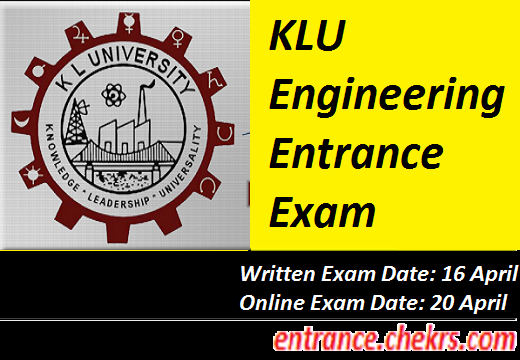 KLU EEE 2017, Eligibility, Application Form, Syllabus, Admit Card, Merit